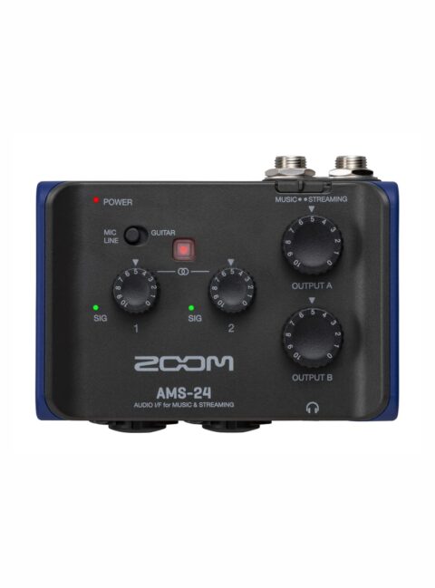 Zoom AMS-24 Audio Interface - Vibe Music