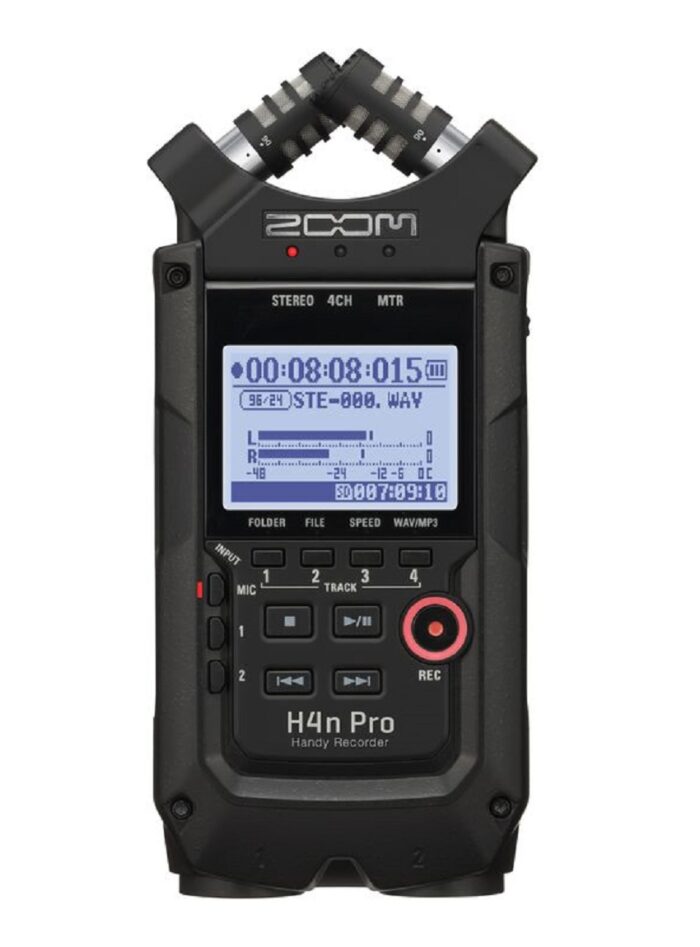 Zoom H4n Pro Handy Recorder - Black - Vibe Music